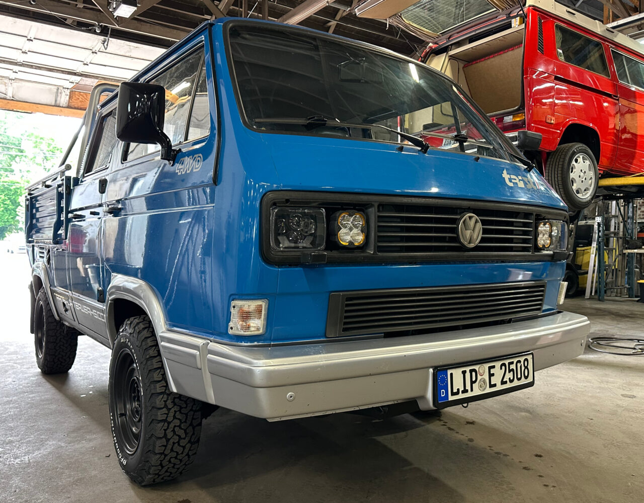 TW Square Headlights - KC Foglight Version - Transporter Werks